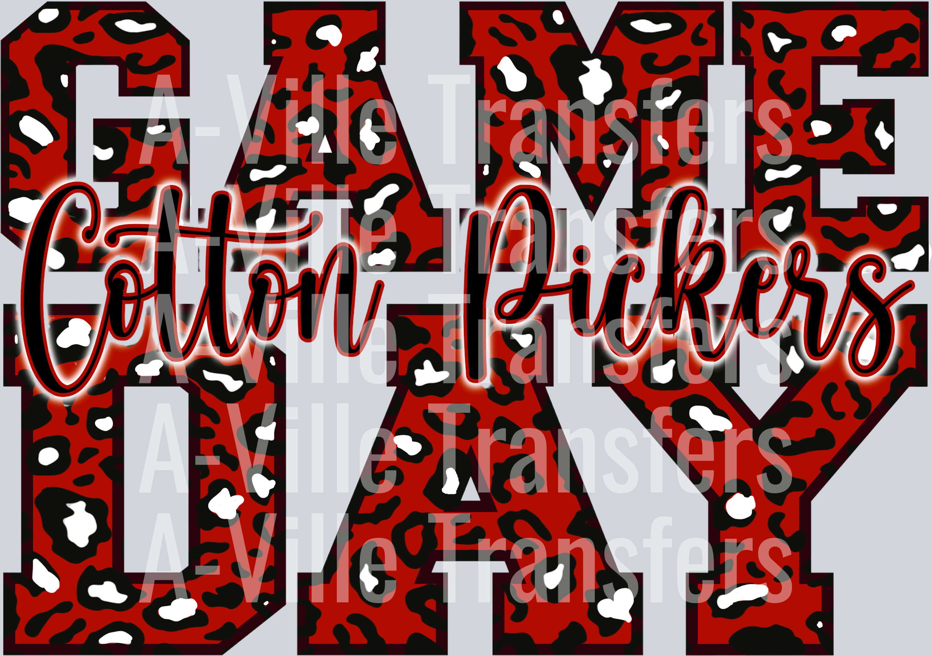 Game Day Cotton Pickers – A-Ville Transfers